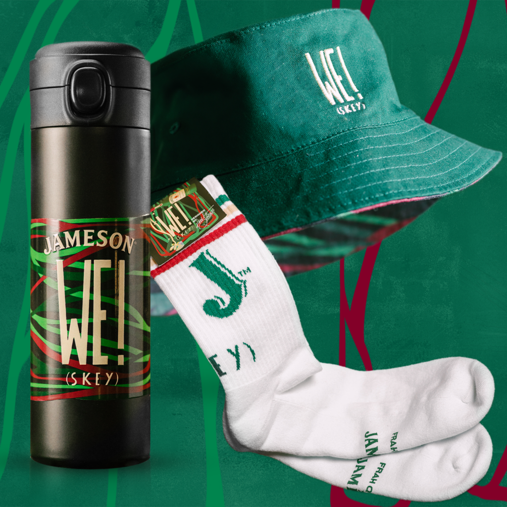 Bundle WE!(SKEY) - Cappellino + borraccia + calzini - Undamento